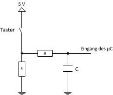 MCT: Taster-Entprellen per Hardware | DNA